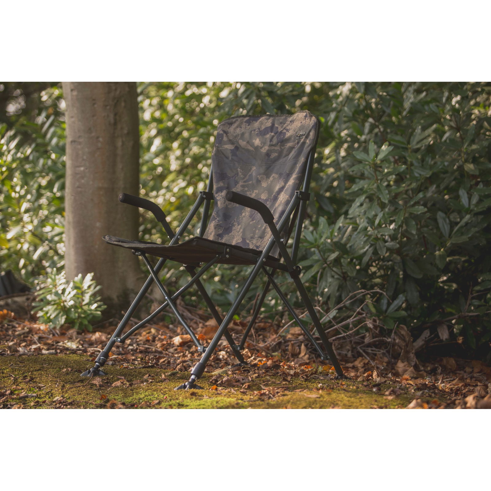 Solar Undercover High Foldable Chair - Camo - Next Working Day Delivery ...