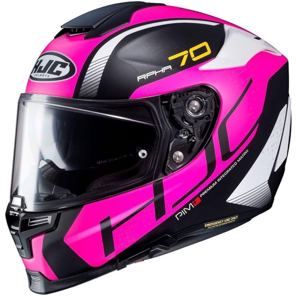 HJC RPHA 70 Vias Helmet - Pink - FREE Delivery | J&S Accessories