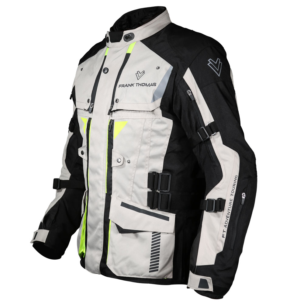 Frank Thomas Adventure Jacket - Sand/Grey/Black - FREE Delivery | Frank ...