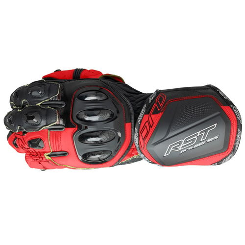 RST Pro Series GP D3O Gloves Black Red | J&S Accessories