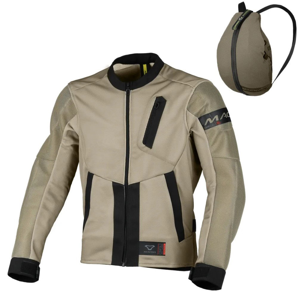 Macna Torido Backpack Jacket Black Taupe | J&S Accessories