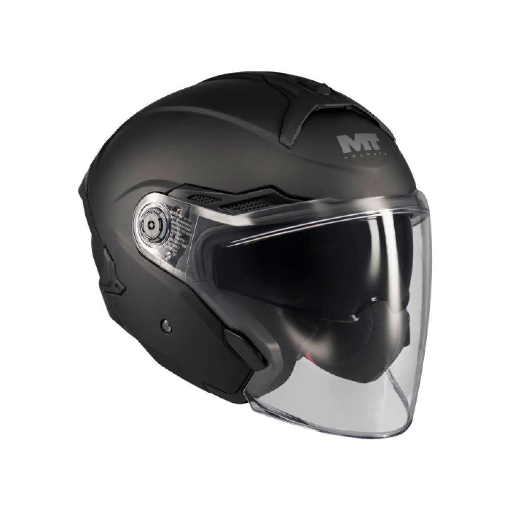 MT Cosmo SV Pure Helmet A1 Matt Black | J&S Accessories