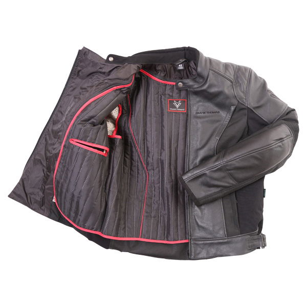 Frank Thomas Crossover L-Tex Jacket - Black - FREE Delivery | Frank Thomas