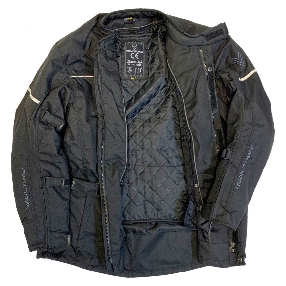 Frank Thomas Bantam Jacket - Black - Next Working Day Delivery | J&S ...