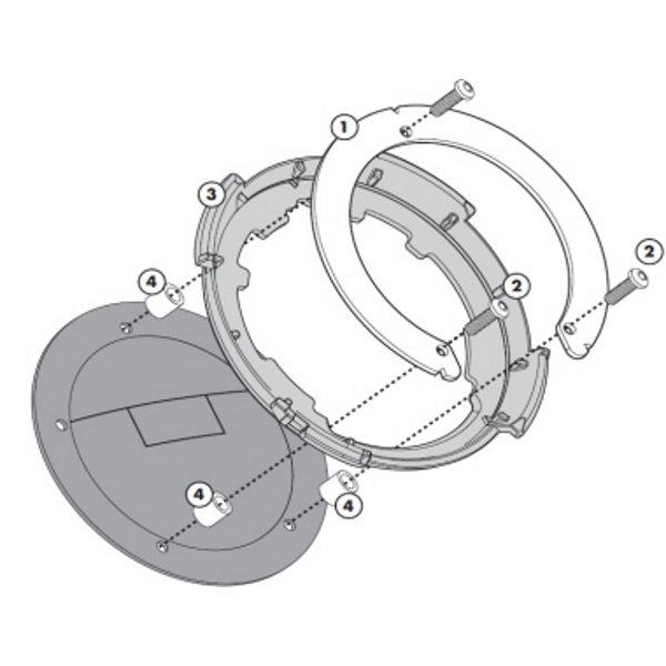 Givi BF17 Tanklock Fitting Kit | J&S Accessories