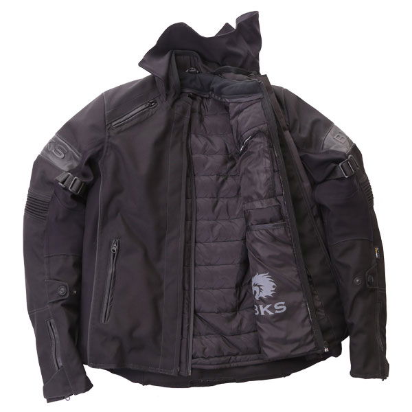 BKS Apache Laminate Jacket - Black - FREE Delivery | J&S Accessories