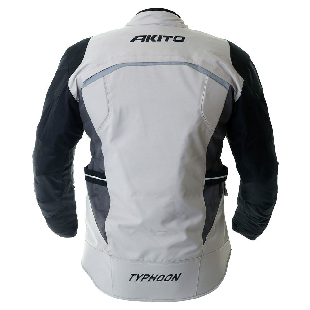 Akito Typhoon Jacket - Black/Grey/Stone - Next Working Day Delivery | J ...