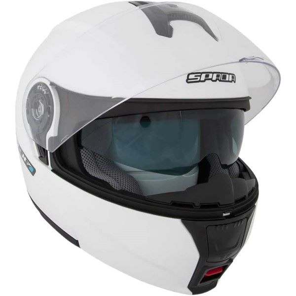Spada Cyclone Helmet - White Black - Next Working Day Delivery | J&S ...