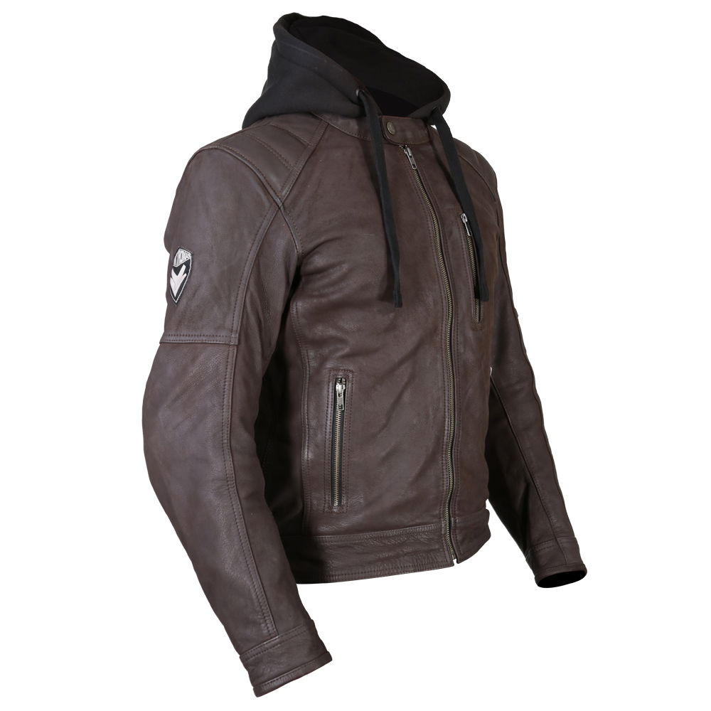Frank Thomas Mustang Tumbled Jacket - Brown - FREE Delivery | Frank Thomas