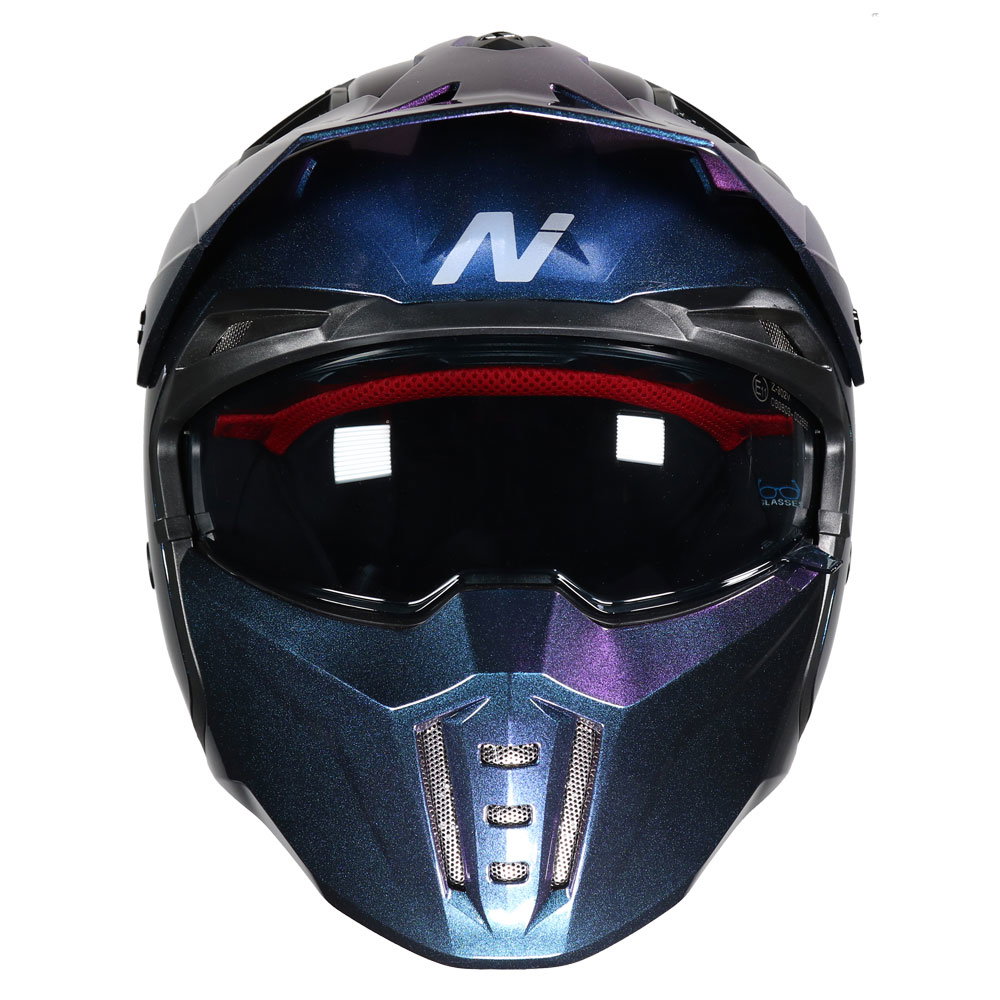Nitro NZ302 Fighter Helmet - Chameleon Blue - FREE Delivery | J&S ...