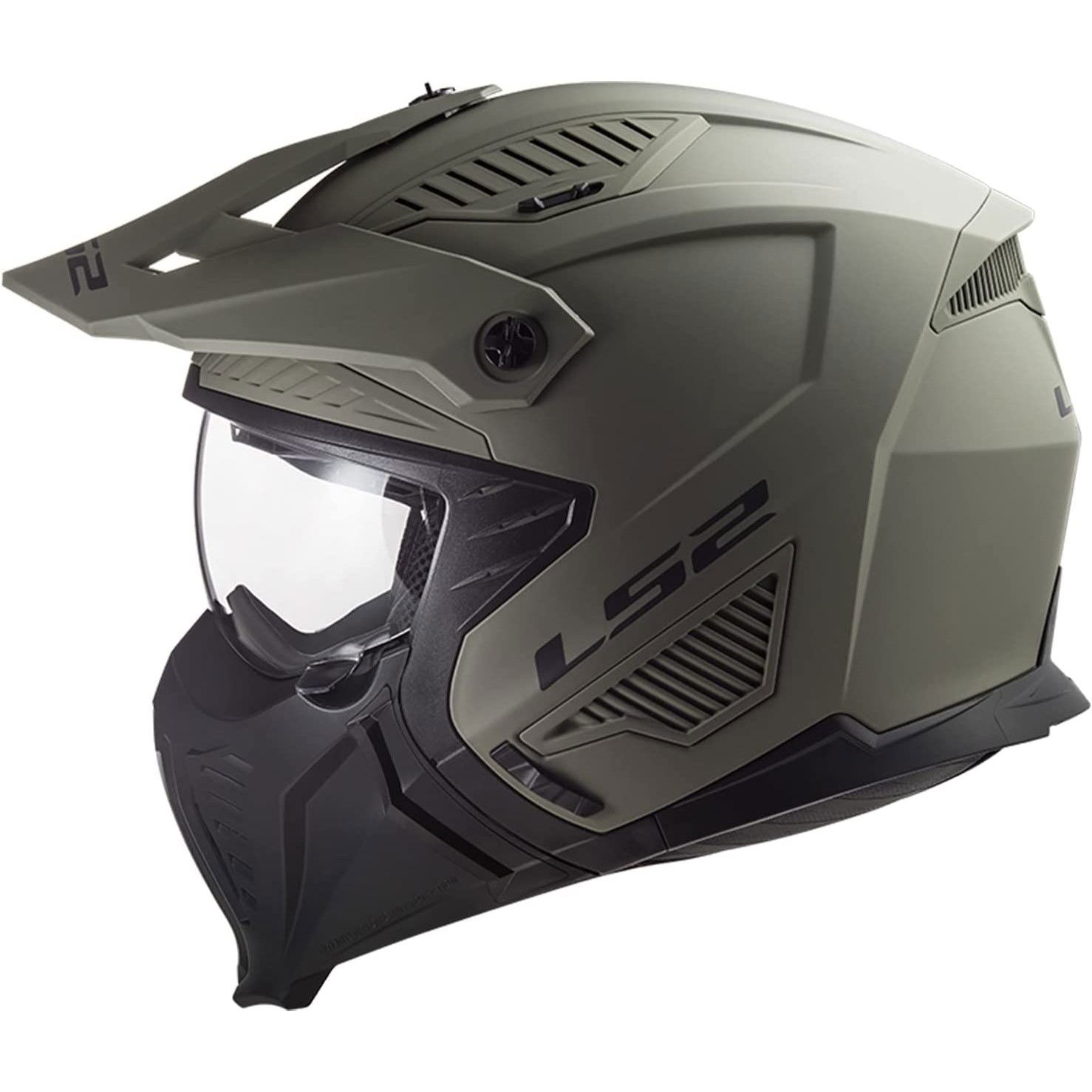 LS2 OF606 Drifter Helmet Matt Sand | J&S Accessories